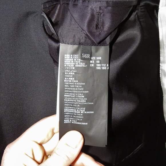 Prada | Suits & Blazers | Prada Current Mohair Blend Black Solid Black Two Button Blazer 46r ...